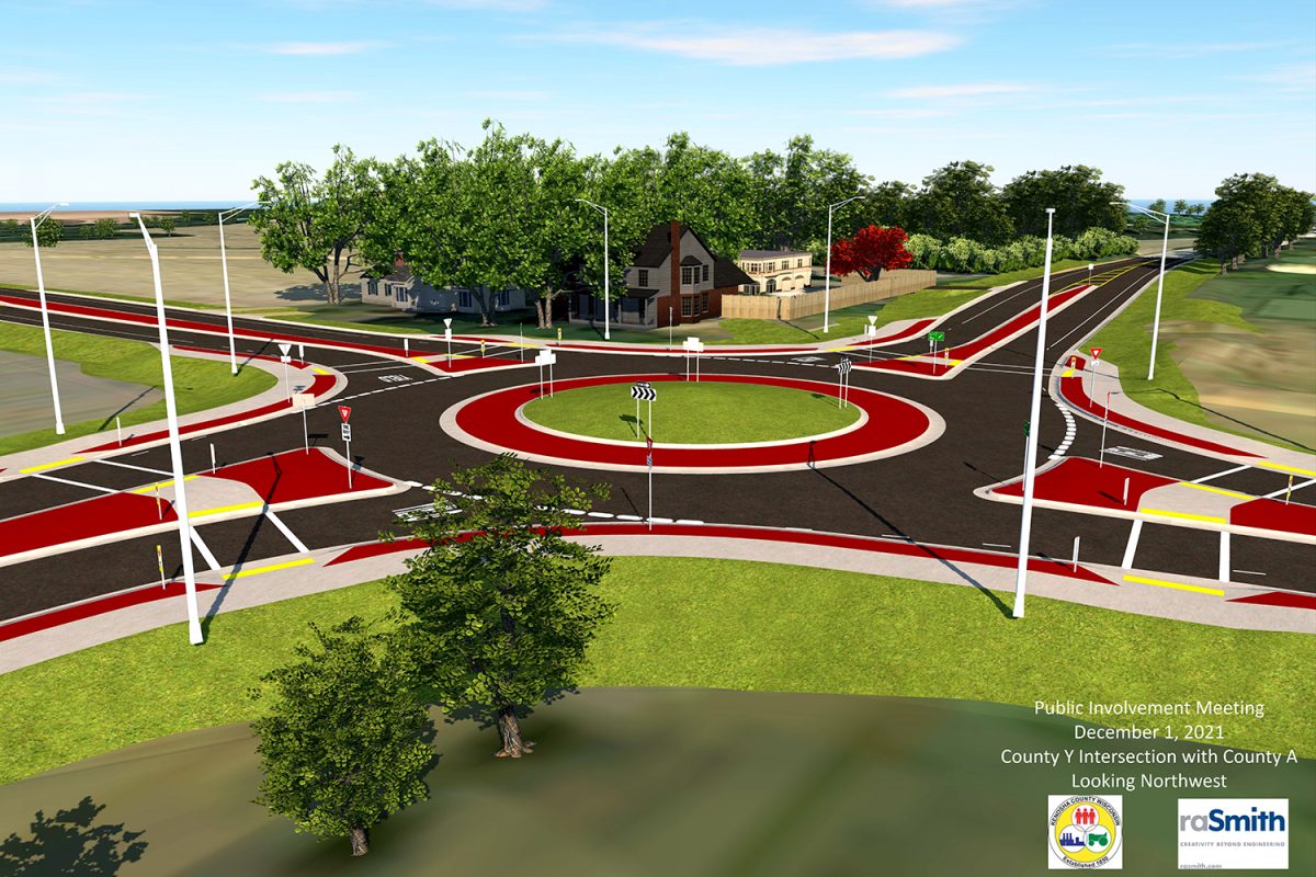Roundabout construction at Highway A and Y to start - Village & Town of ...